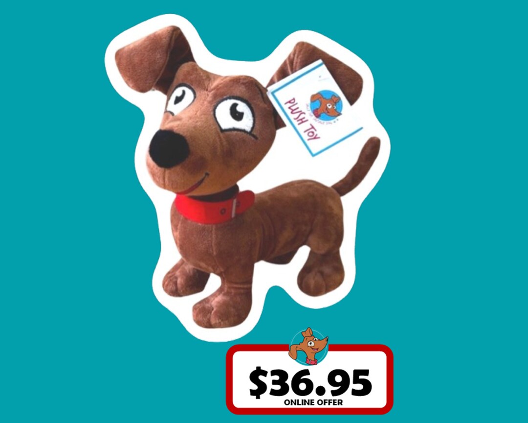 Sally the Sausage Dog Plush Toy - Etsy