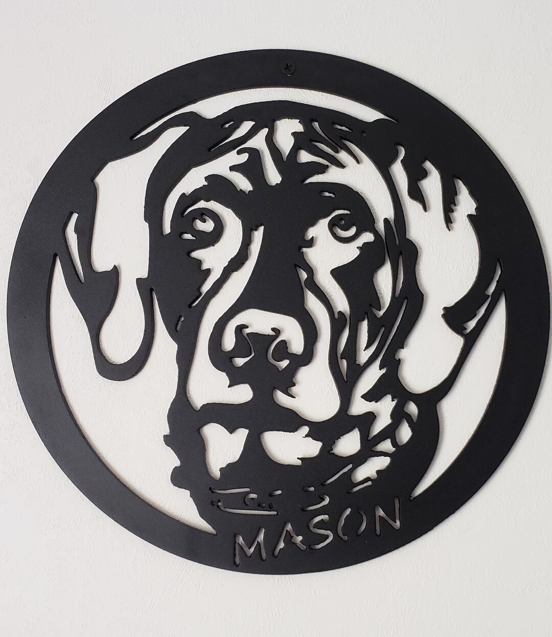 Labrador Dog Aluminum Sign - Etsy