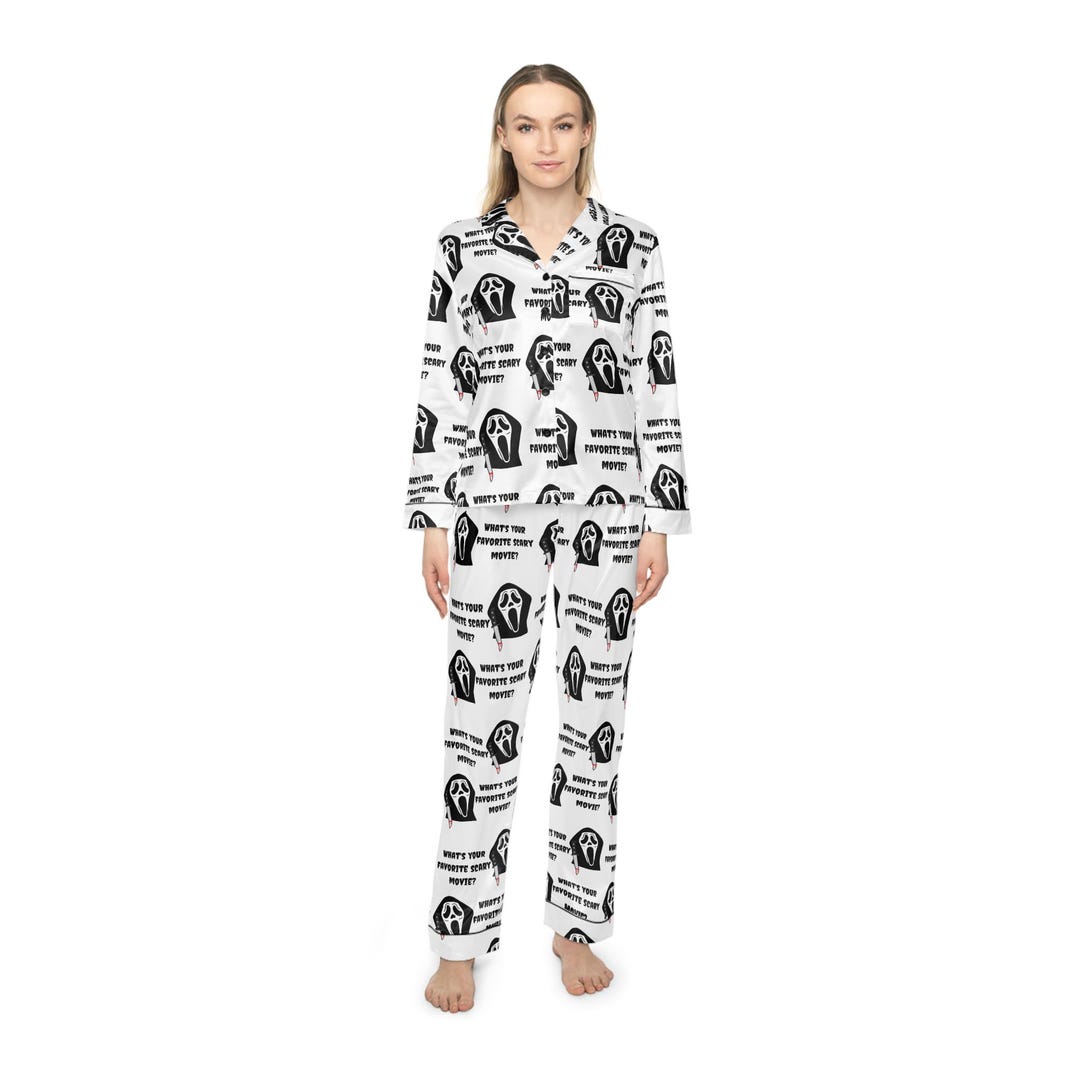 Ghostface Satin Pajamas - Etsy
