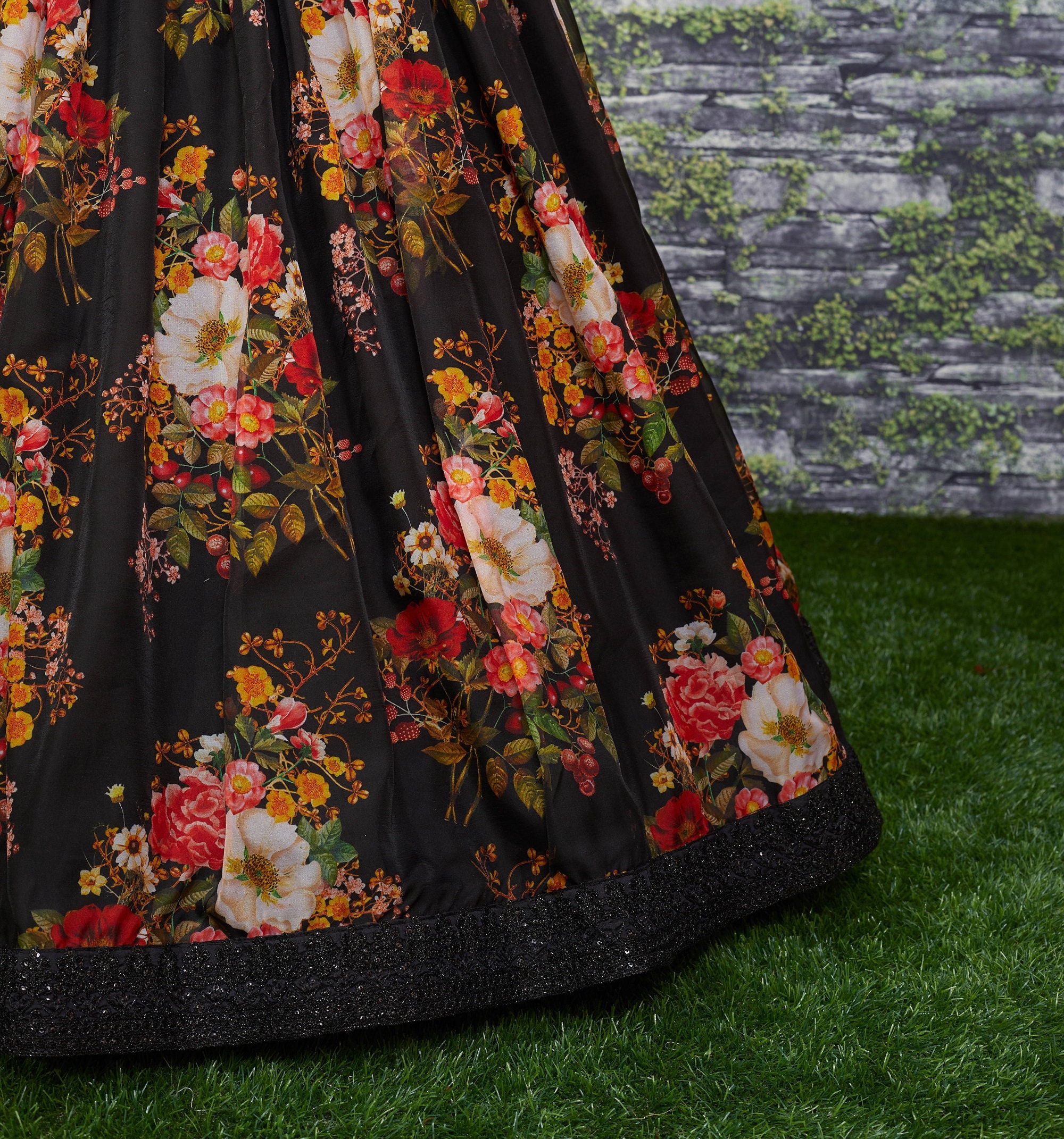 Beautiful Black Lehenga Choli for Women Ready to Wear in USA | Etsy