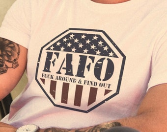 American Flag Themed FAFO Logo - SVG, PNG - Etsy