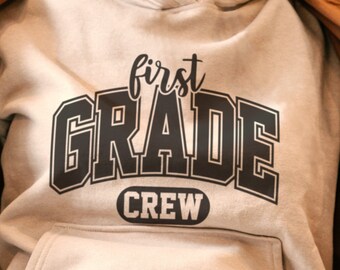 First Grade Crew Svg, 1st Grade Crew Shirt Svg, Dxf Png Cut File for ...