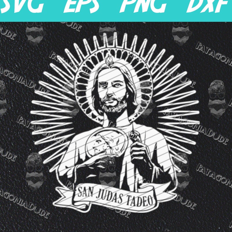 San Judas Tadeo Svg - Etsy