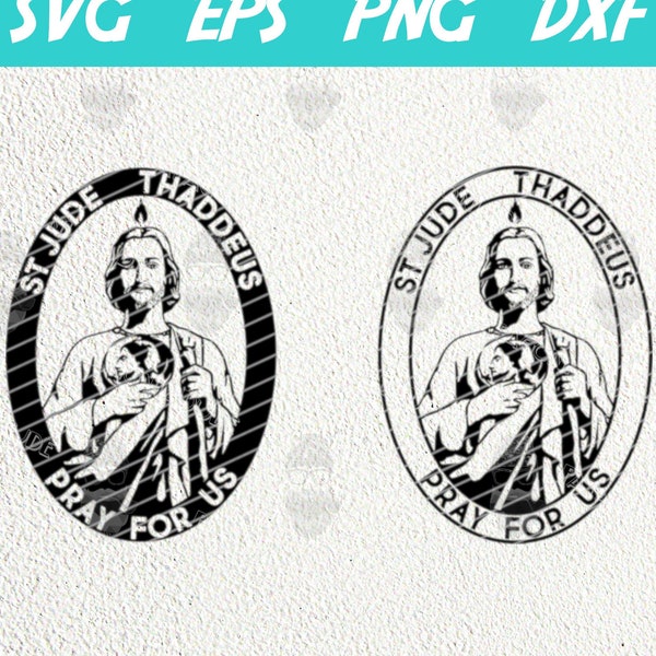 St Jude Svg - Etsy