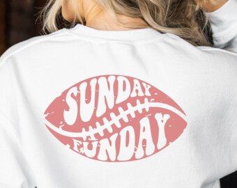 Fall Football PNG, Sunday Funday PNG, Football Mom PNG, Raising Ballers ...