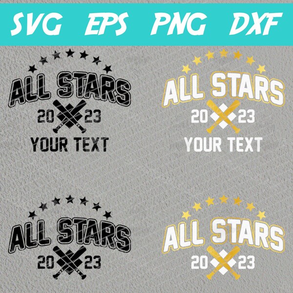 All Stars Svg - Etsy