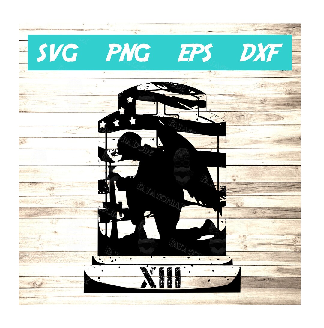 13 Fallen Soldiers SVG - Etsy