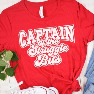 Captain of the Struggle Bus SVG PNG - Etsy