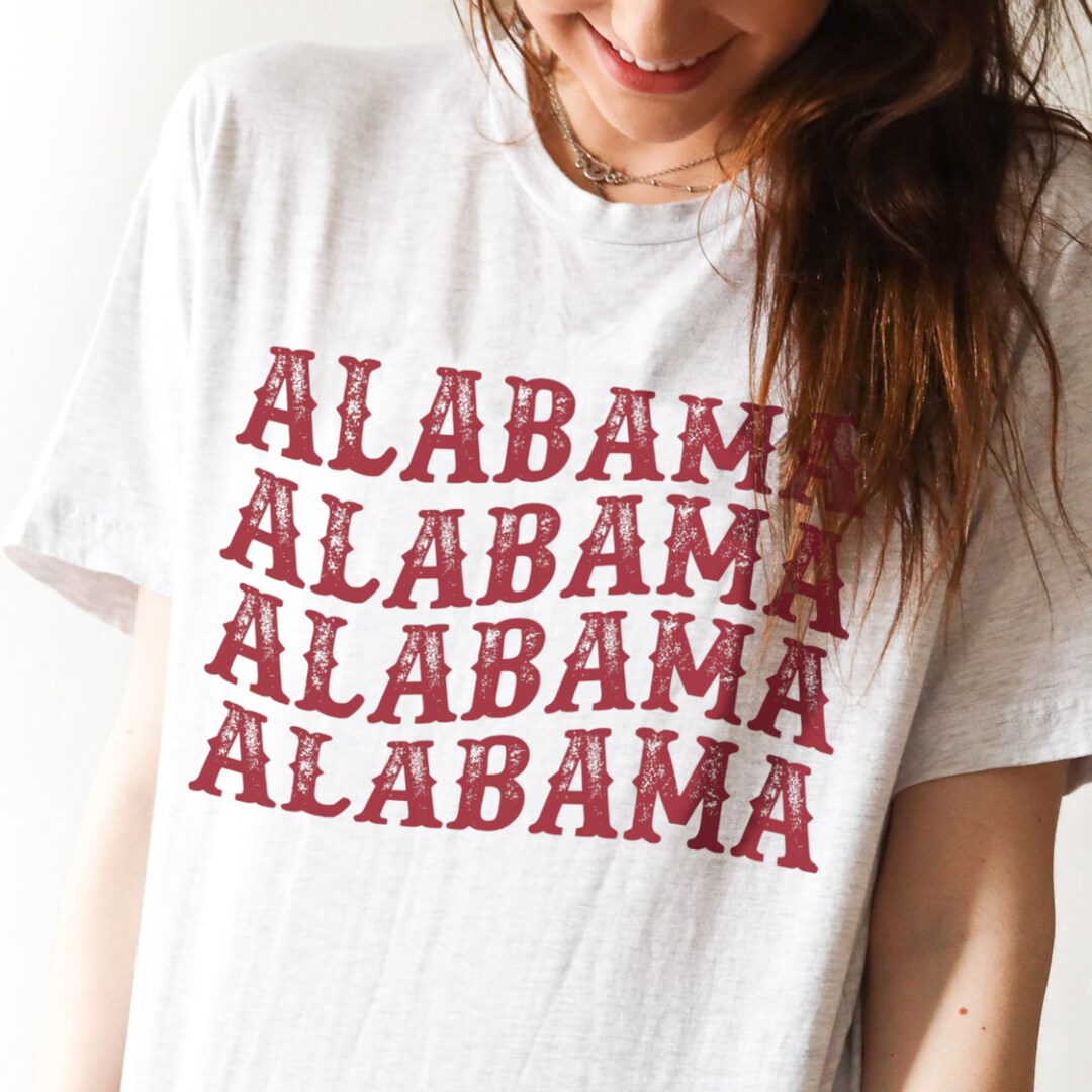 Alabama SVG, Alabama PNG, Stacked - Etsy