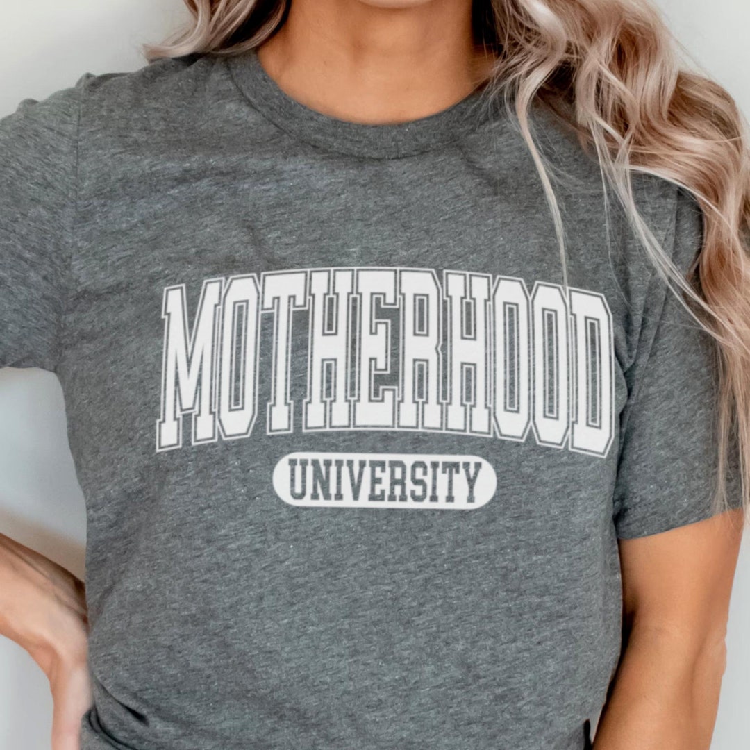 Motherhood University SVG PNG, Mom Shirt SVG, Mama Svg, Glowforge ...