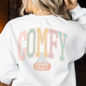 Comfy and Cozy SVG PNG - Etsy