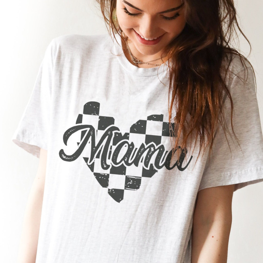Checkered Mama SVG, Valentine Mama PNG - Etsy