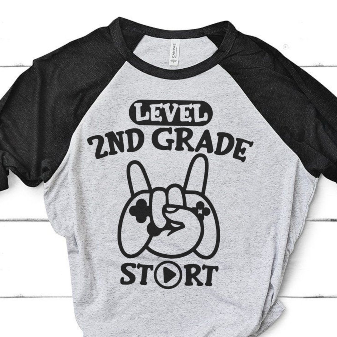 Level Second Grade SVG - Etsy