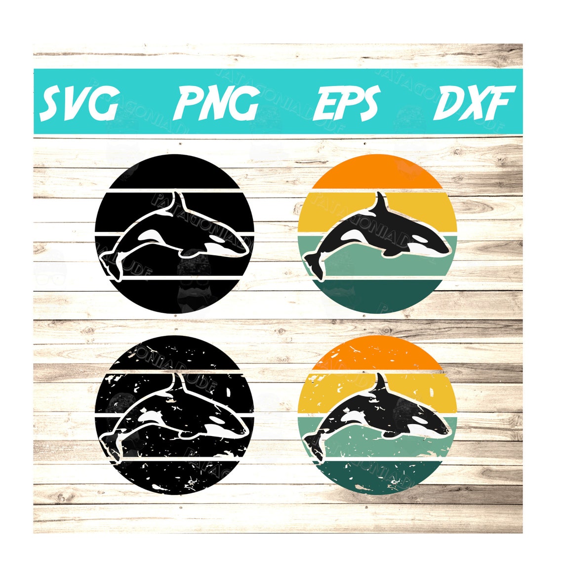 Orca SVG - Etsy