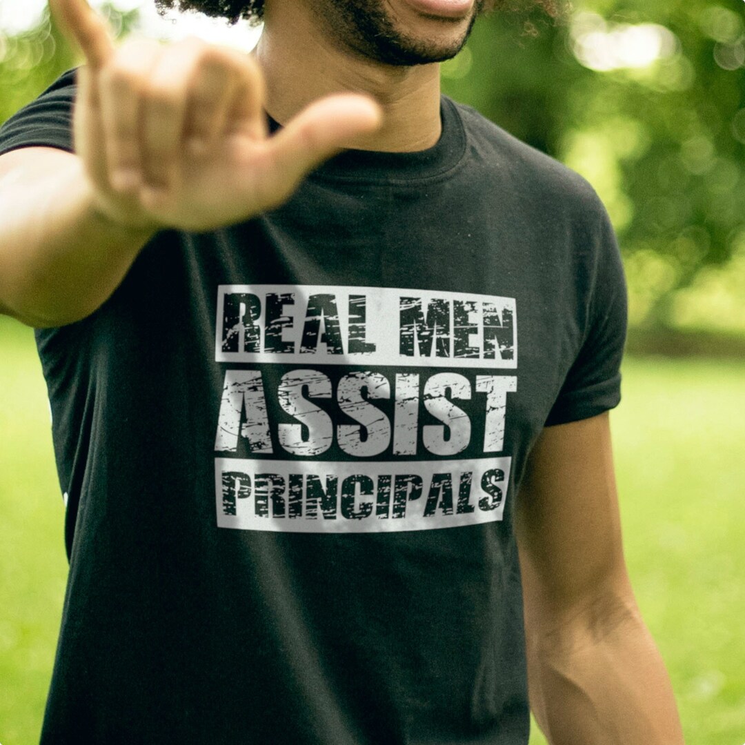 Assistant Principal SVG for Men - Etsy