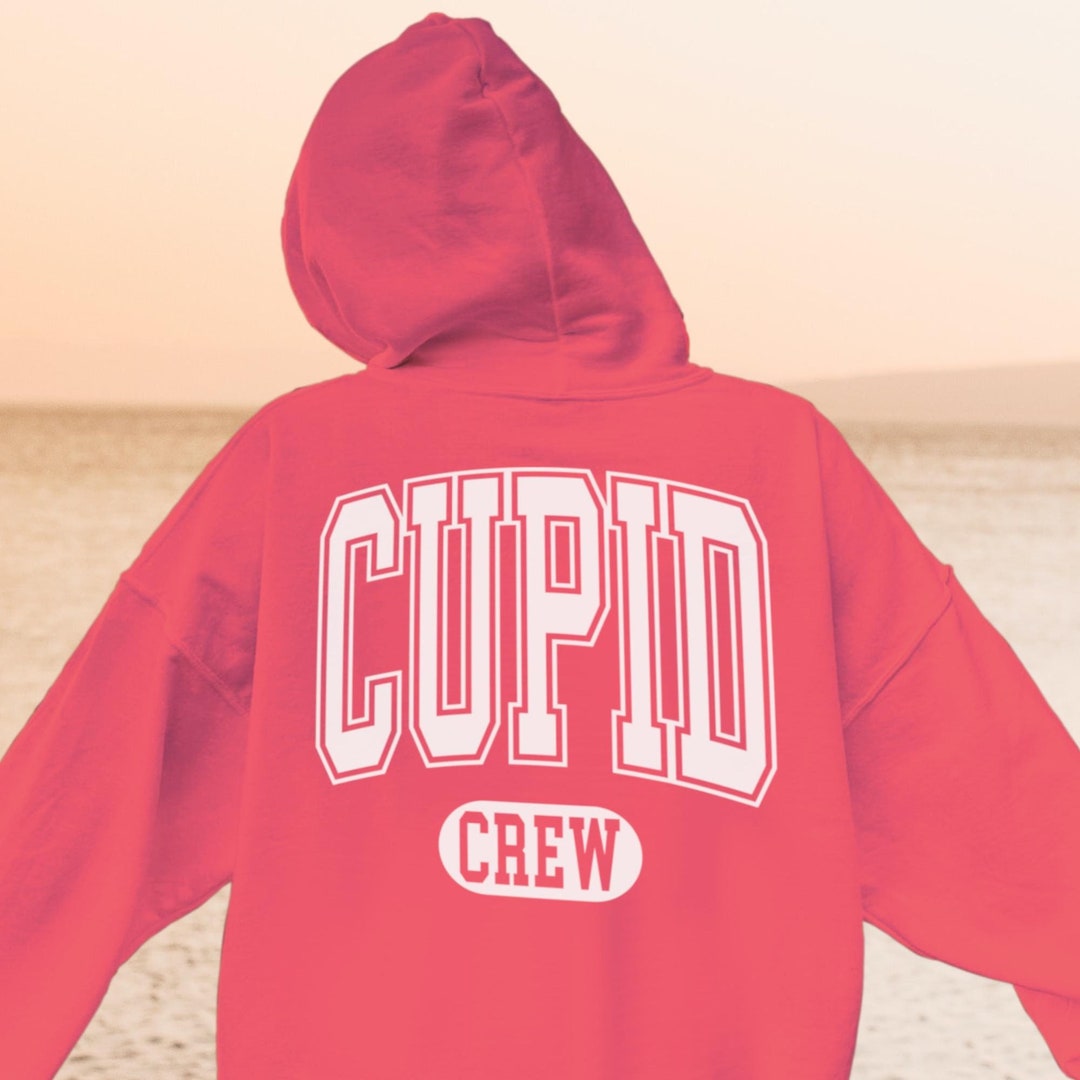 Cupid Crew SVG PNG, Valentines Shirt SVG, Valentine Varsity Design ...