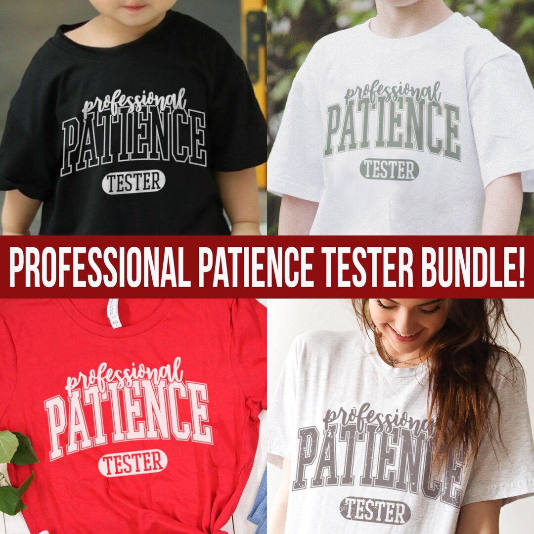 Professional Patience Tester SVG PNG, New Born Onesie SVG, Toddler ...