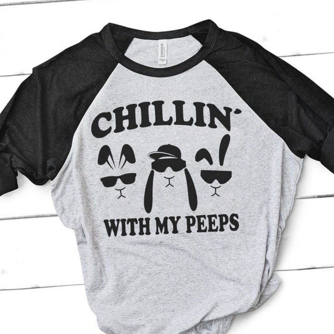 Chillin With My Peeps SVG PNG - Etsy