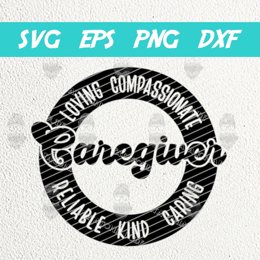 Caregiver SVG PNG, Caregiver Gifts Svg, Healthcare Svg, Glowforge ...