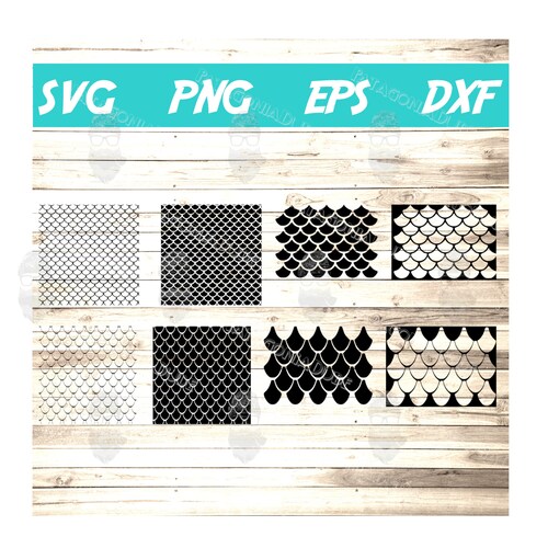 Dragon Scales SVG Seamless Dragon Scales Clipart Vector DXF - Etsy