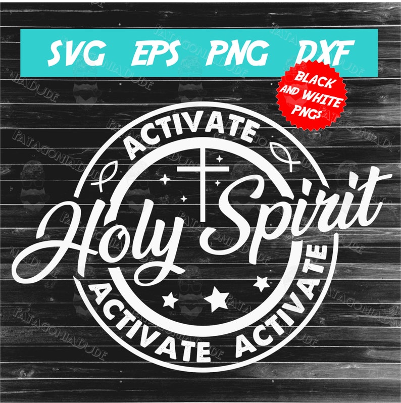 Holy Spirit Activate SVG - Etsy
