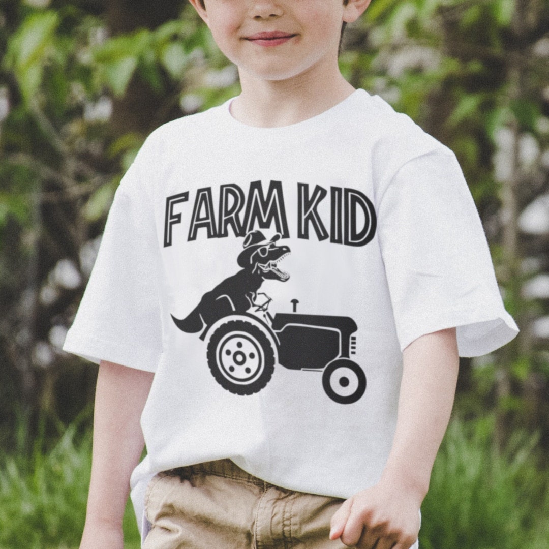 Farm Kid SVG PNG - Etsy