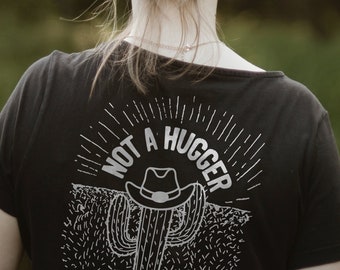 Not a Hugger SVG - Etsy