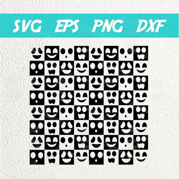 Ghosts Pattern SVG Halloween Background - Etsy