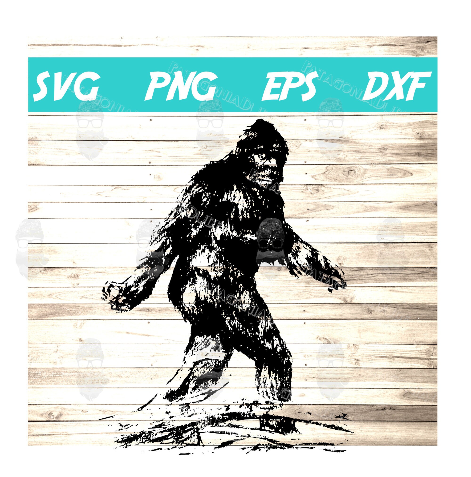 Bigfoot SVG - Etsy
