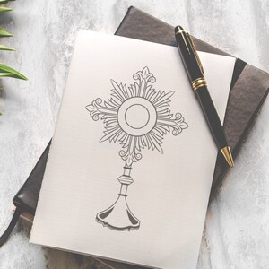 Monstrance SVG PNG, Eucharist SVG, Christian Svg, Religious Gift Svg ...
