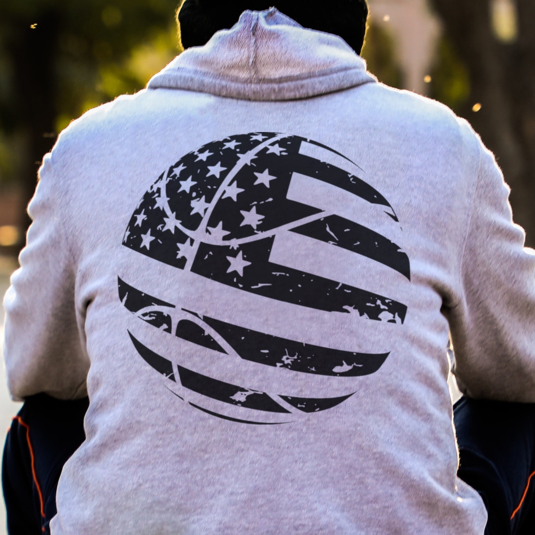 Basketball Ball SVG USA Flag - Etsy