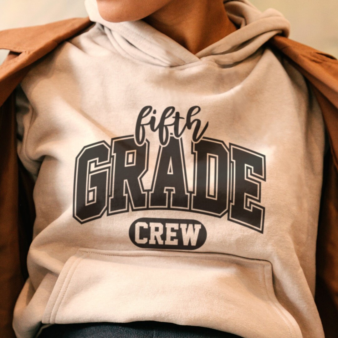 Fifth Grade Crew SVG PNG, 5th Grade SVG - Etsy