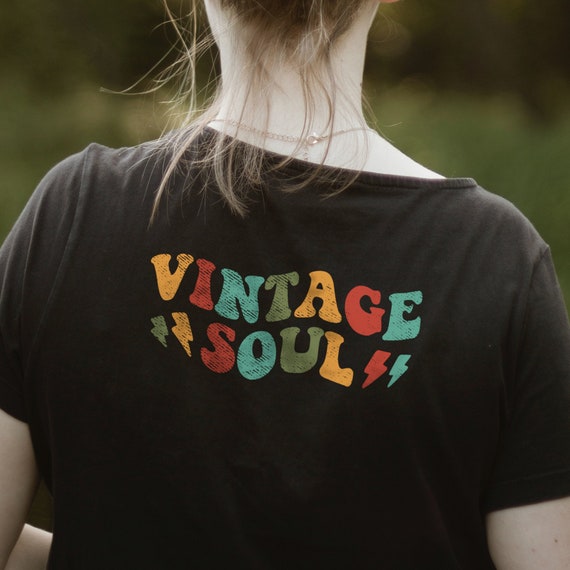 Vintage Soul SVG Retro Wavy - Etsy