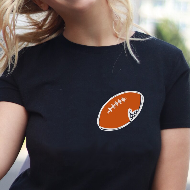 Football Heart SVG Bundle Football Heart PNG - Etsy