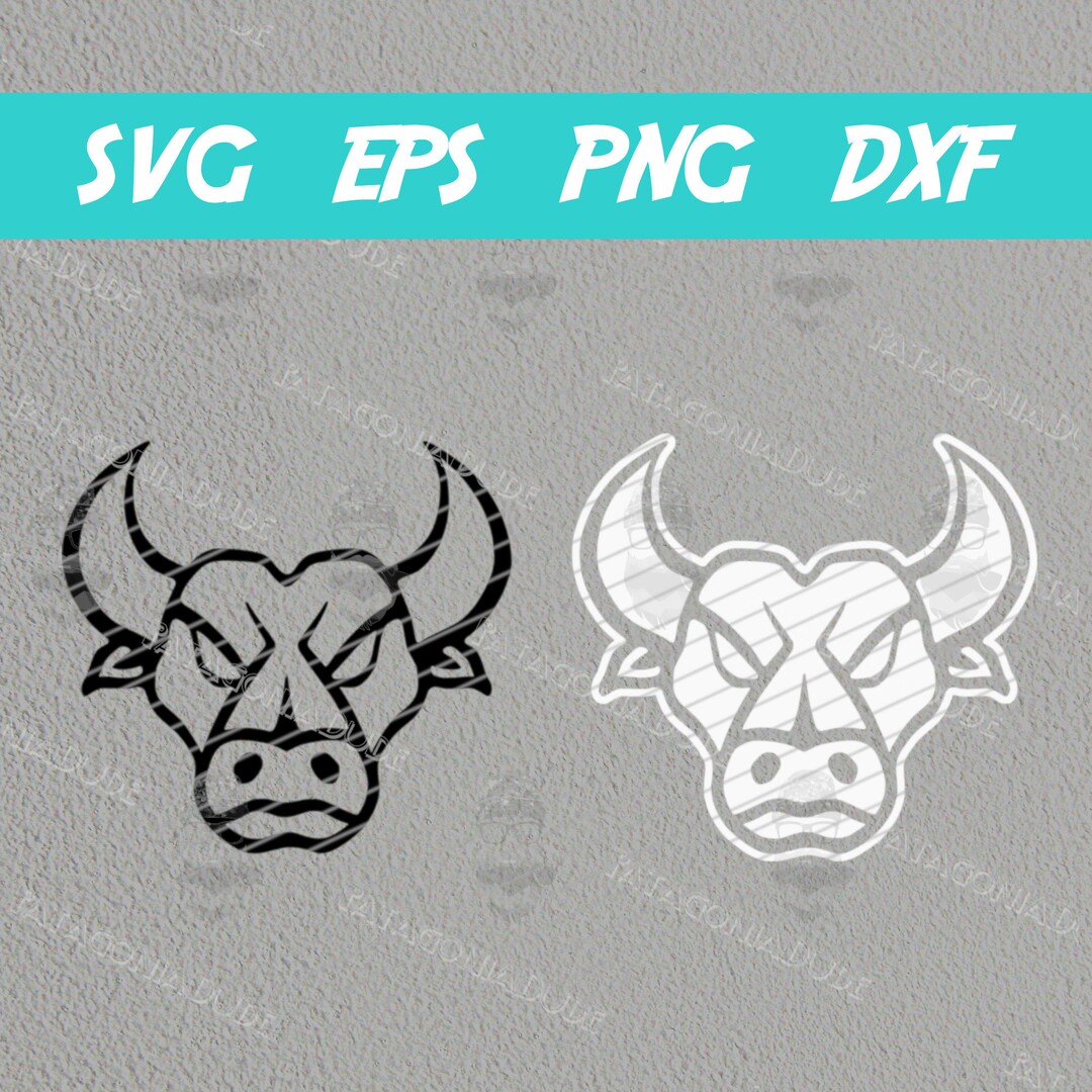 Bull SVG PNG - Etsy
