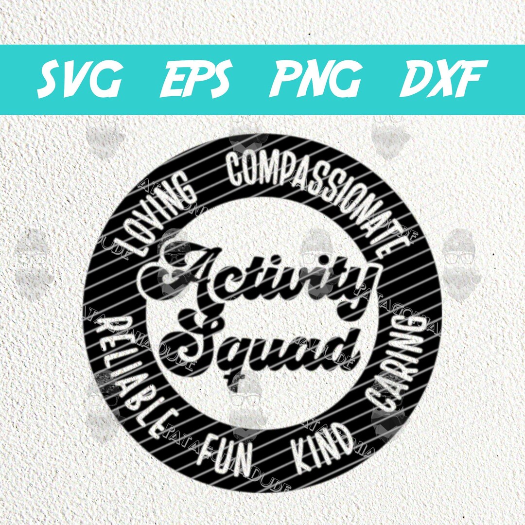 Activity Squad SVG PNG, Activity Staff Gifts Svg, Activity Director Svg ...
