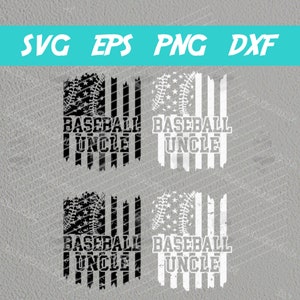 Baseball Uncle SVG, Baseball Uncle PNG - Etsy