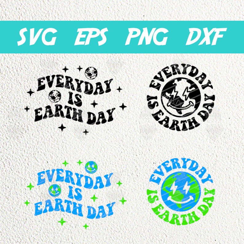 Earth Day SVG PNG - Etsy
