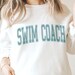 Swim Coach SVG PNG, Swimming Team Coach SVG, Coach Shirt Svg, Glowforge ...