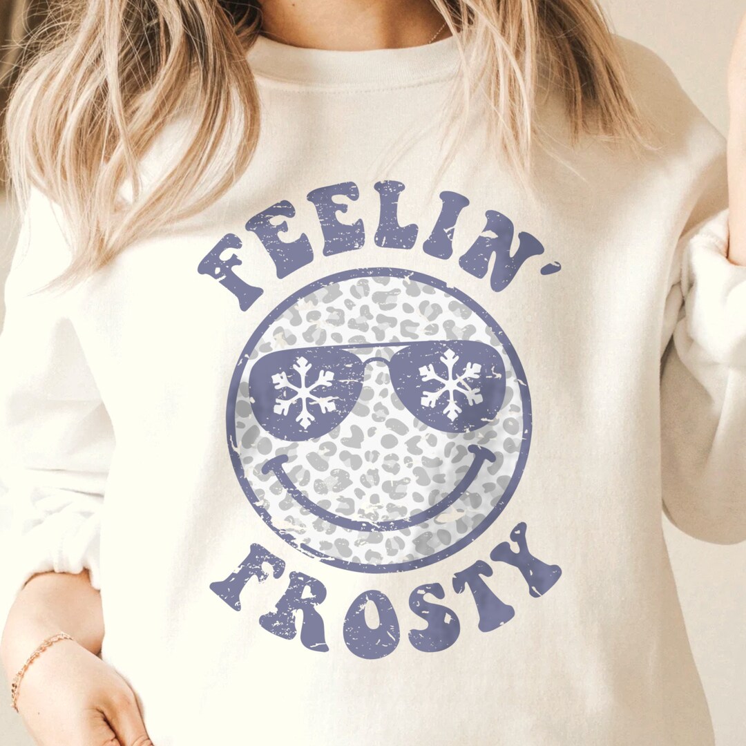 Feelin Frosty PNG - Etsy