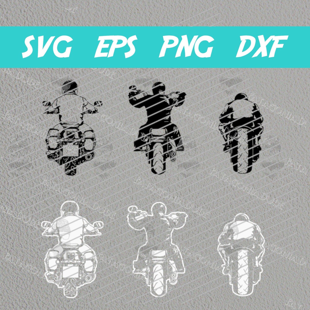 Biker SVG Bundle, Motorcycle Biker PNG - Etsy UK
