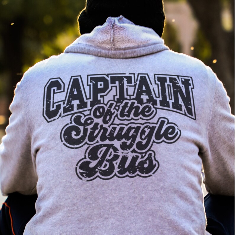 Captain of the Struggle Bus SVG PNG - Etsy