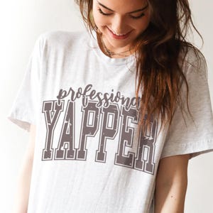 Professional Yapper SVG PNG, Yap Shirt SVG, Funny Shirt Svg, Glowforge ...