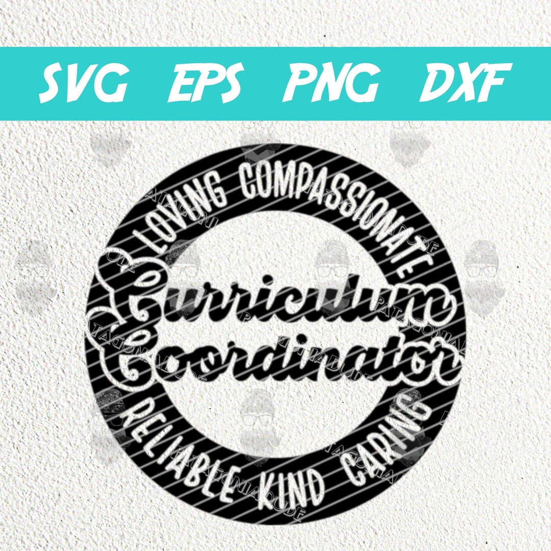 Curriculum Coordinator SVG PNG, Curriculum Coordinator Gifts Svg ...