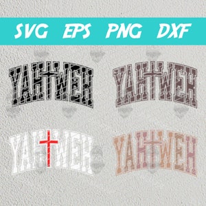 Yahweh SVG, Christian Shirt SVG PNG, Yhwh Svg, Jesus Svg, Glowforge ...
