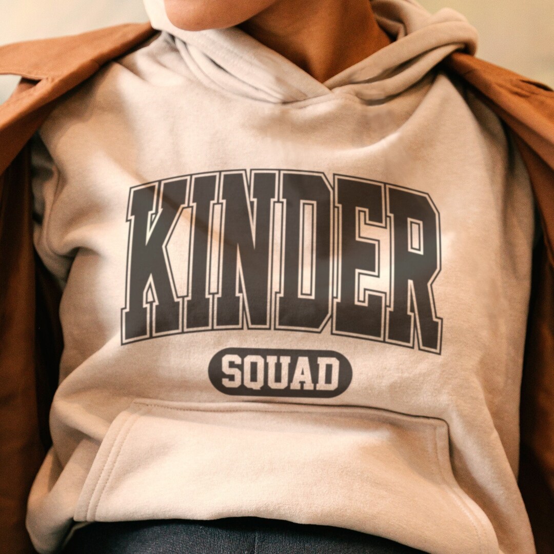 Kinder Squad SVG PNG - Etsy