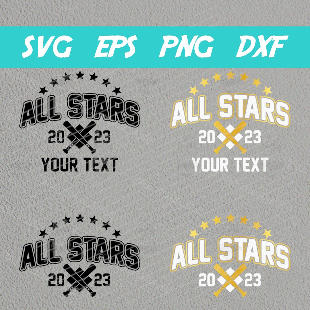 All Stars SVG, Raising Ballers PNG, All Stars Svg Png, Baseball Svg ...