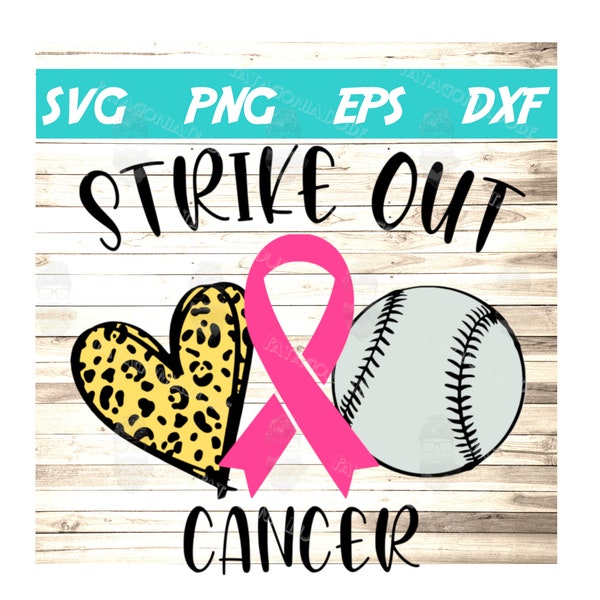 Strike Out Cancer - Etsy