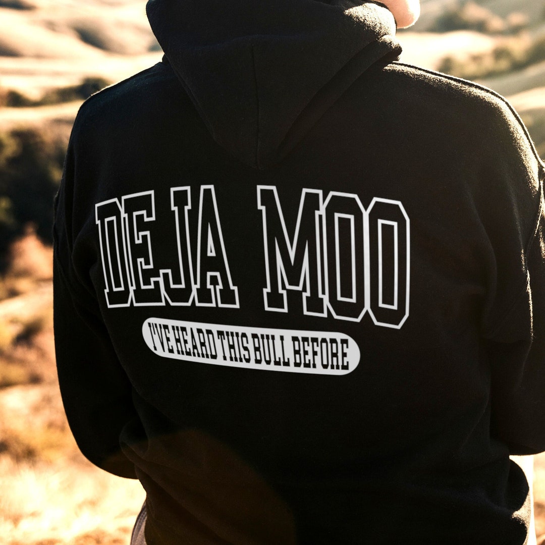 Deja Moo I've Heard This Bull Before SVG PNG - Etsy