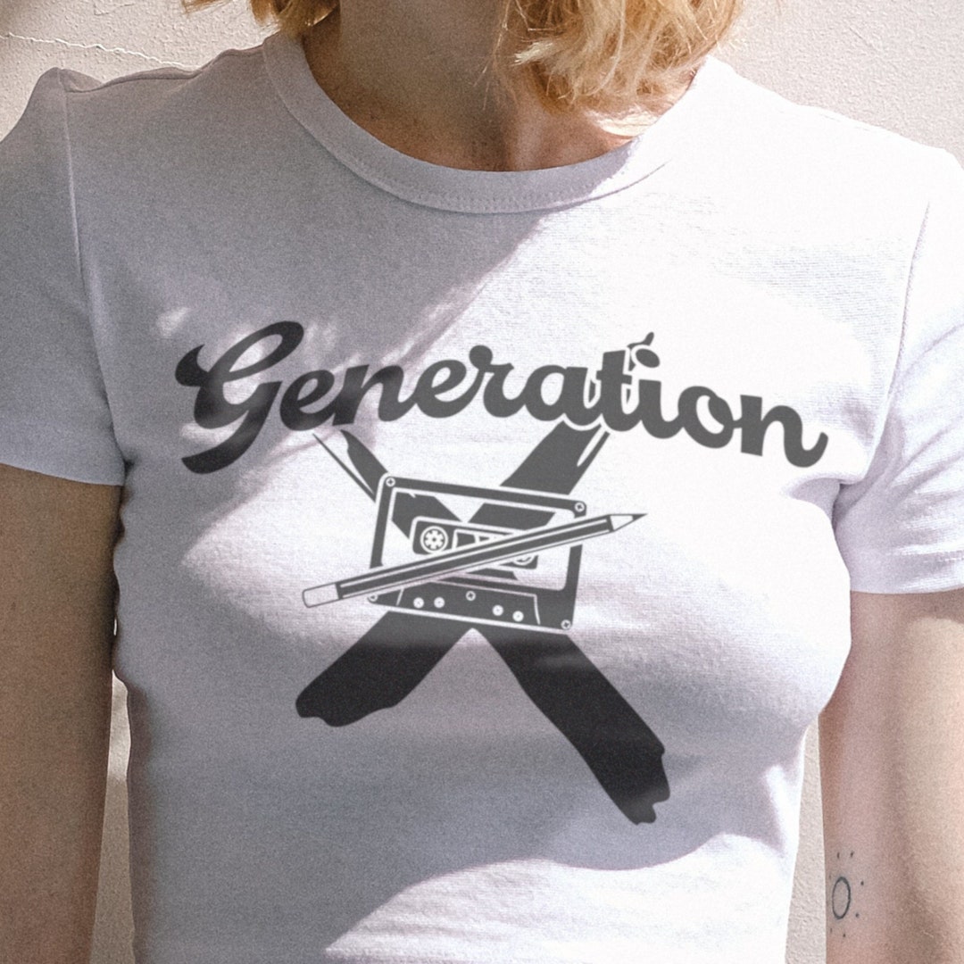 Generation X SVG PNG, Gen X Gift SVG, 80s Shirt Svg, Design, Cricut ...